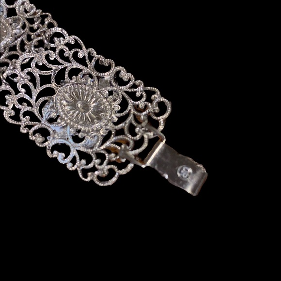 oroamerica | Jewelry | Vintage Silver Filigree Oroamerica Braclet 92 ...